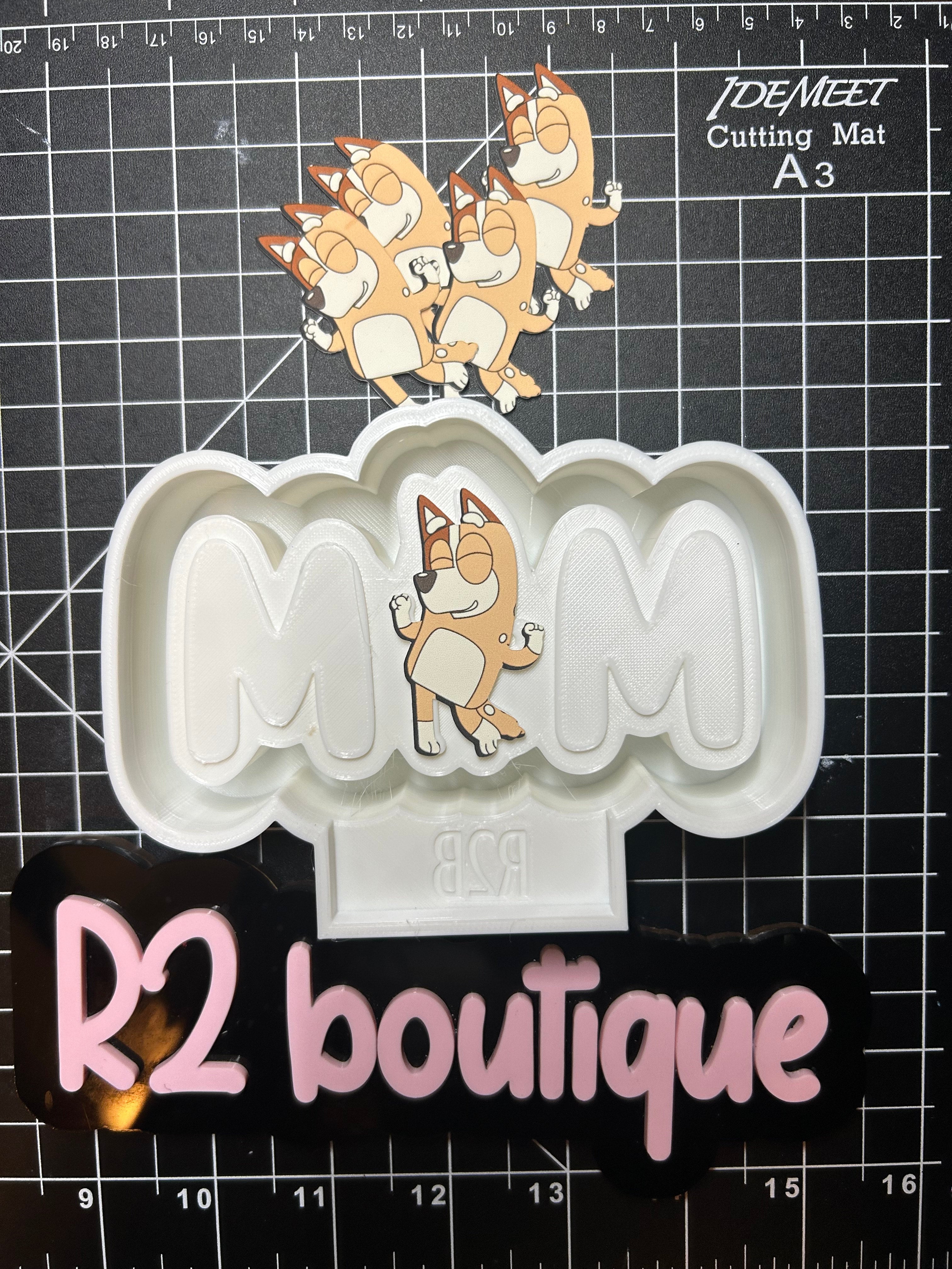 Bluey mom mold | R2 Boutique