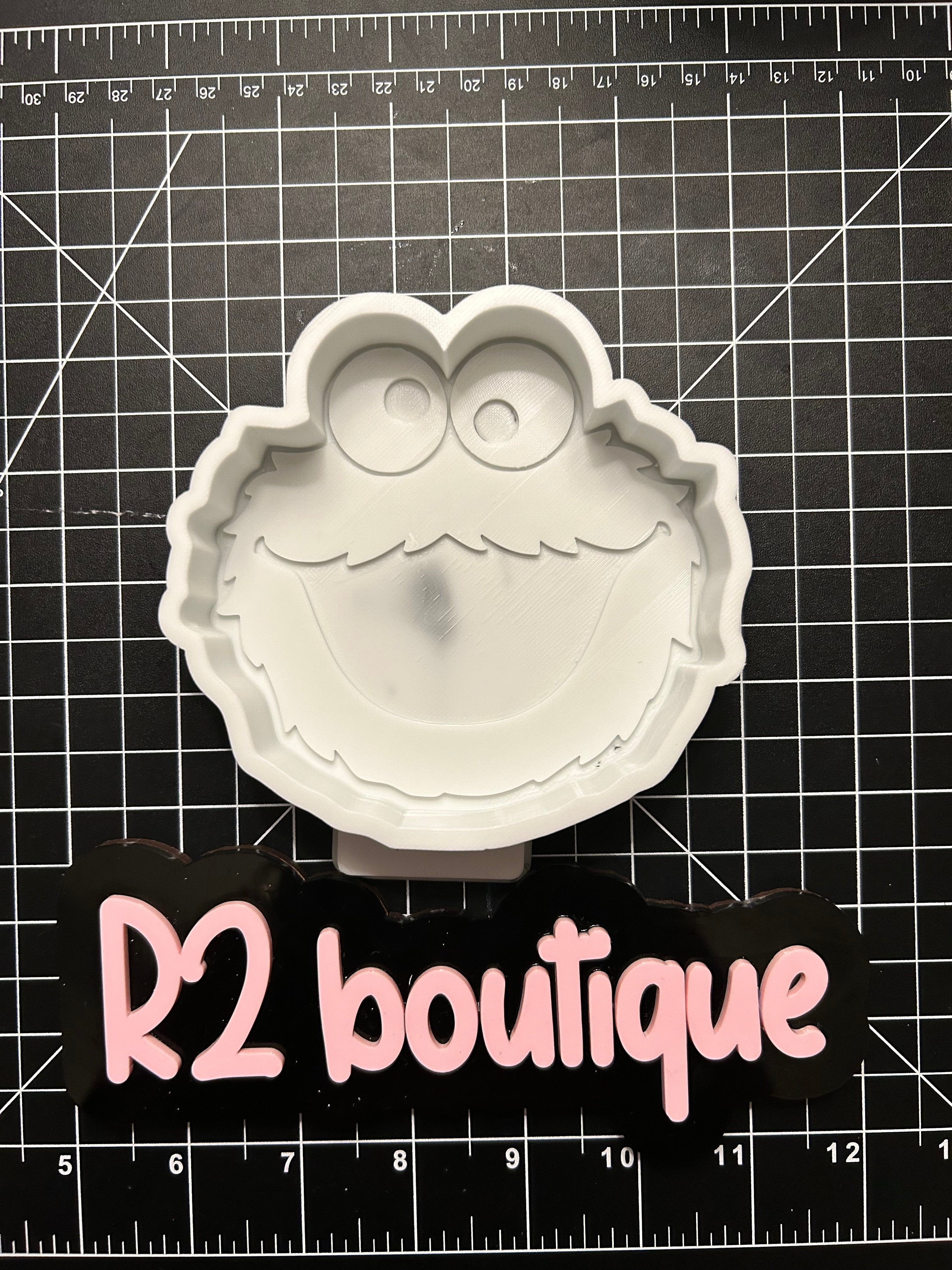 Cookie Monster head mold | R2 Boutique