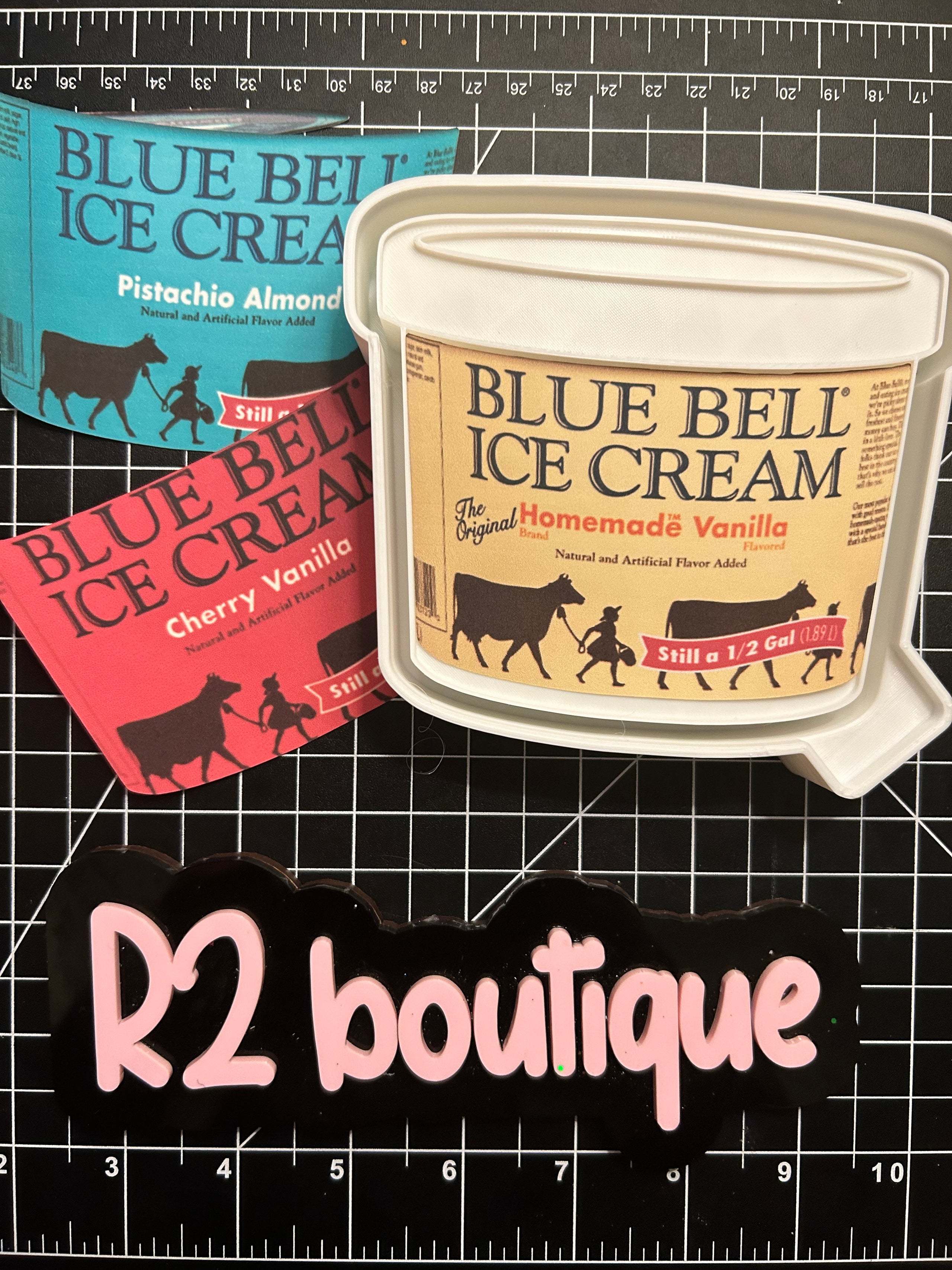 Ice cream carton cardstock | R2 Boutique