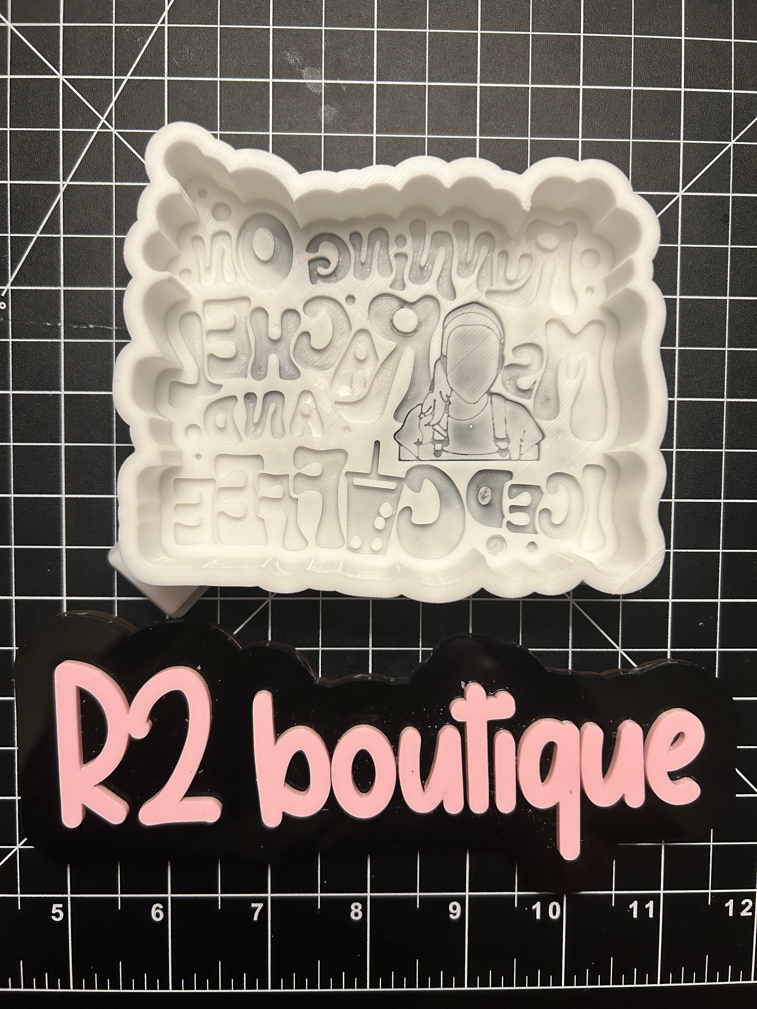 Bluey and Ms Rachel mold | R2 Boutique